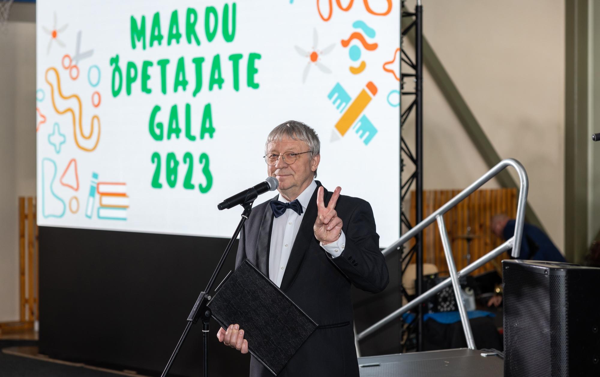 Maardu Teacher's Gala 2023 LED screen - Portfolio