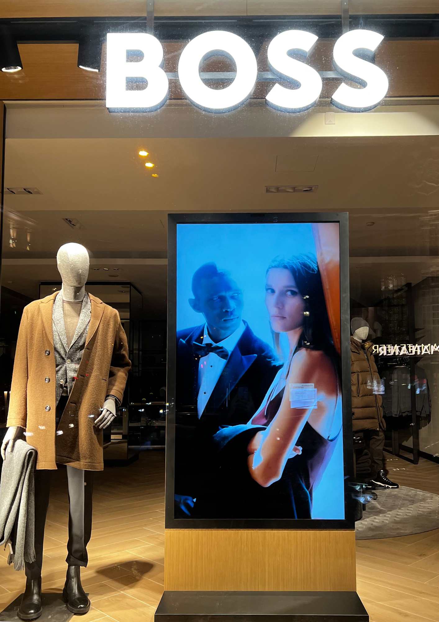 Hugo Boss Tallinn - LED screens, LED trailers, LCD screens | Sales and ...