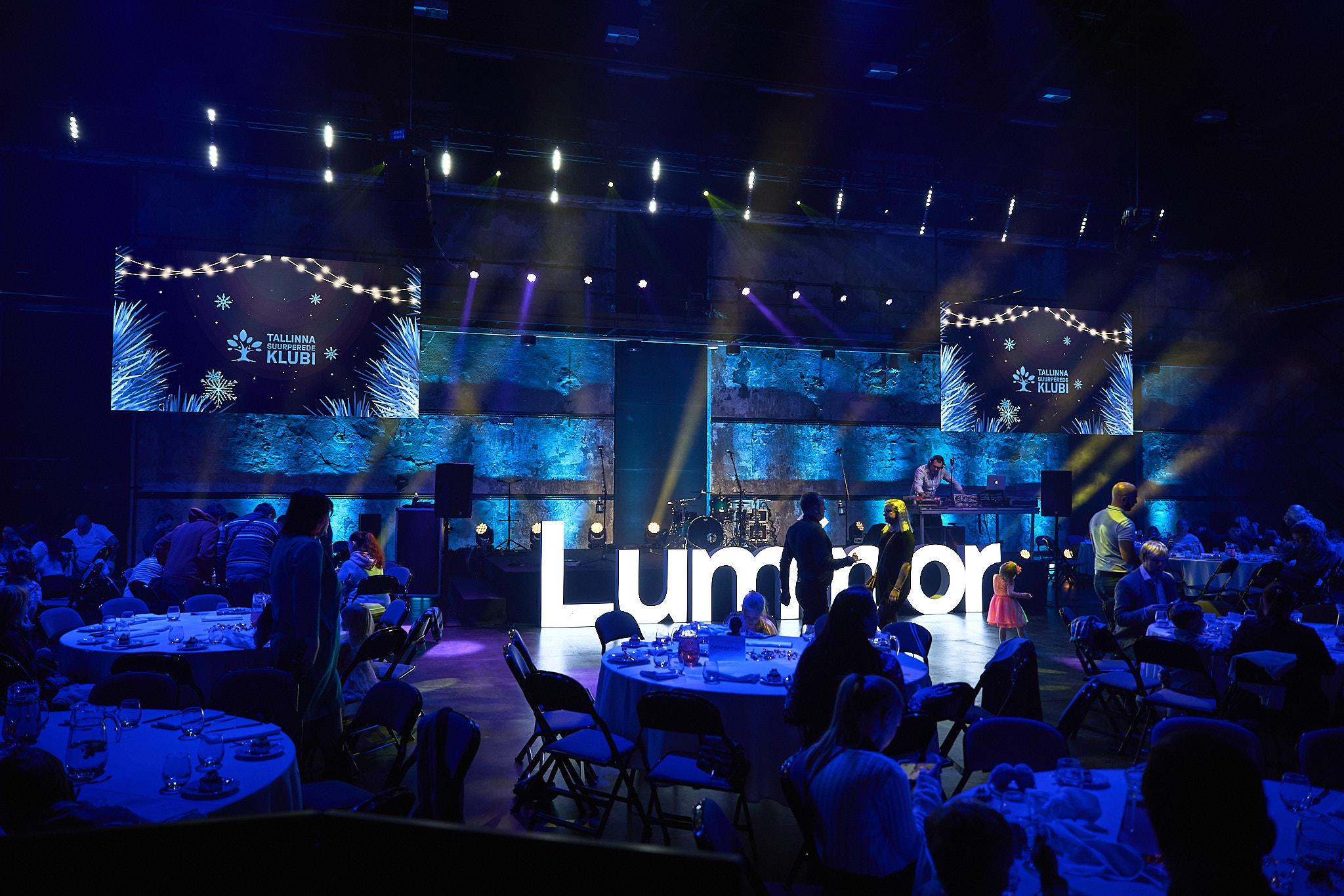 Tallinn Large Family Club Winter Gala - LED screens, LED trailers, LCD screens | Sales and ...